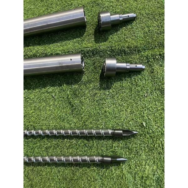 Quality Durable Injection Screw Barrel 0.015mm Straightness Ra0.4 Surface for sale