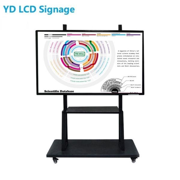Quality RS232 1920x1080 500cd/m2 Digital Signage LCD Kiosk for sale