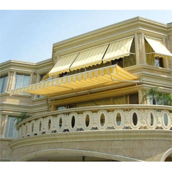 Quality Outdoor Manual and Electric Sun Shade Canopy 2*1.5m Fully Open Type Awning for Garden for sale