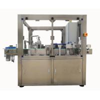 China OPP Vertical Hot Melt Glue Labeling Machine 6000bph for Round Water Bottle for sale