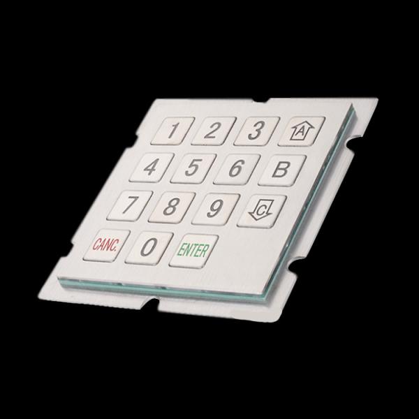 Quality Customized Industrial Metal Keyboard For Dyeing Machine Equipment Operation for sale