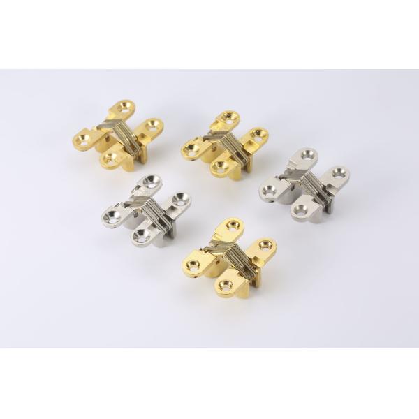 Quality Sturdy Concealed Hinges For Heavy Doors , Durable 180 Degree Swing Door Hinges for sale