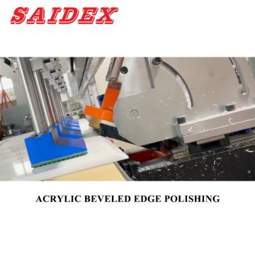 Quality High Precision CE Certification Acrylic Edge Polisher 45 Degree Beveled Edge for sale