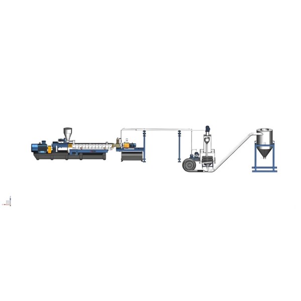 Quality Customized Plastic Modification Compounding Line Solution for sale