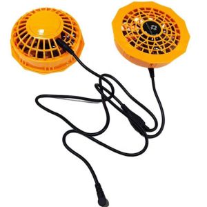 Quality 12V Jacket Cooling Fan Wearable Cooler Fan Low Noise 40DB 5000h Life Span for sale