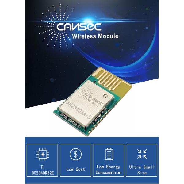 Quality 20mm 20mm IoT WiFi Module Supporting UART SPI I2C GPIO Interface and Temperature for sale