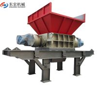 Quality Stainless Steel Shredder for Plastic Woven Bags Wood Rubber Scrap Steel Tires for sale