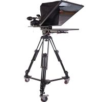 Quality 22 Inch Speech Broadcasting Studio Teleprompter with Caster Tripod by TYSTVideo for sale