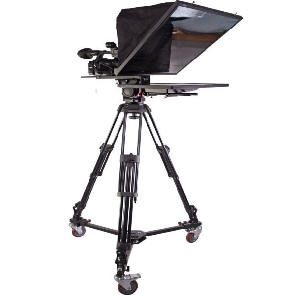 Quality 22 Inch Speech Broadcasting Studio Teleprompter with Caster Tripod by TYSTVideo for sale