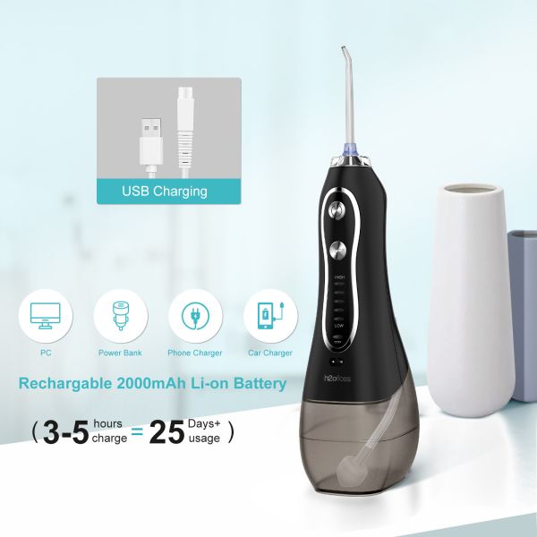 Quality OEM 2025 IPX7 Electric Water Flosser Cordless Oral Irrigator Dental Floss for sale