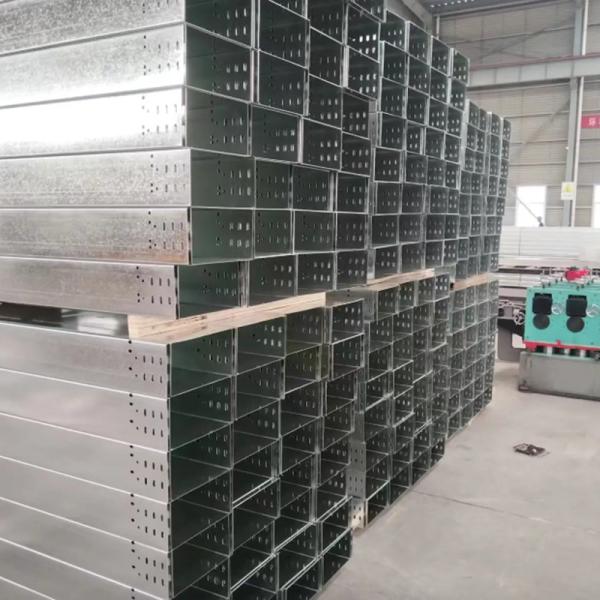 Quality Easy And Fast Installation Hdg Cable Tray Width Range 50mm-1000mm Outdoor Cable for sale