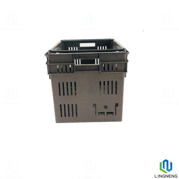 Quality 80L Stackable Ventilated Plastic Crates For Fruits And Vegetable Lightweight for sale