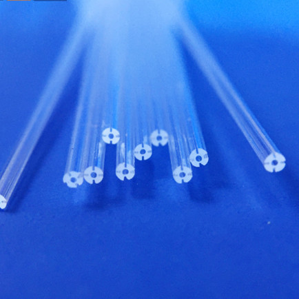 Quality Quartz Capillary Tube V Groove U Groove Slotted For Fiber Precision for sale