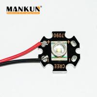 Quality 20mm Star SMD 7090 PCB LED Module Black Solder Mask ROHS UL for sale