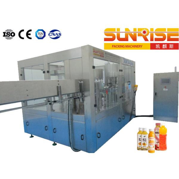 Quality Full Automatic Hot Filling Line , Lemonade Juice Sealing Machine for sale