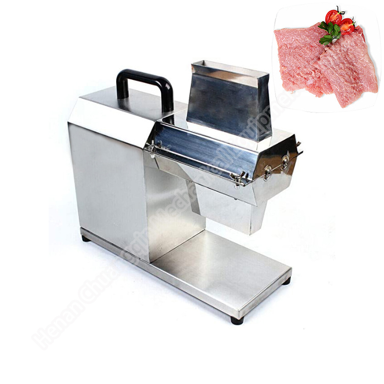 Professional kitchen using meat tenderizer machine