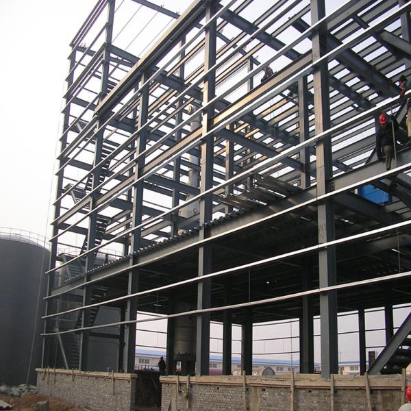 Quality Galvanized Steel Structure Hangar with Sandwich Panel Cladding for sale