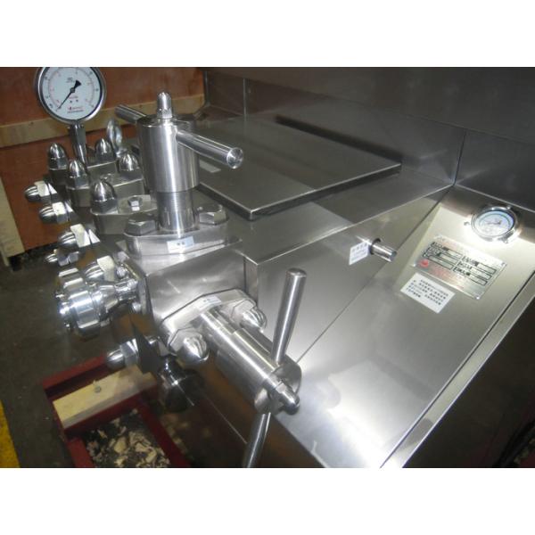 Quality Impact Resistance Homogeniser Machine / Silver Two Stage Homogenizer for sale