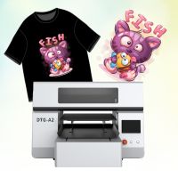 Quality White Ink DTG A2 Printer Direct To Garment Machine For Bags , Hats & Fabric Printing for sale