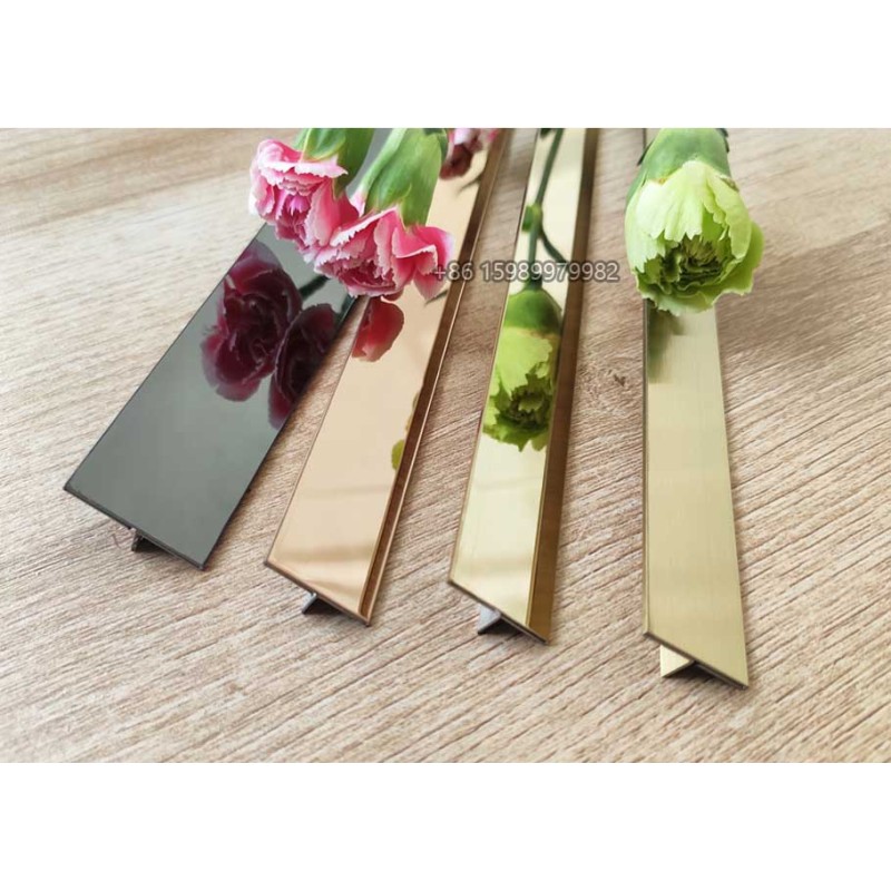 SS decorative T profiles