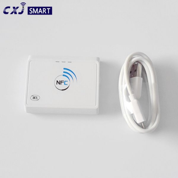 Quality Portable Bluetooth NFC RFID Reader Writer Wireless Acr1311 For E Government for sale