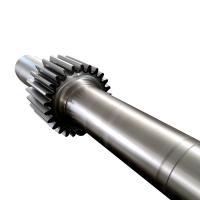 China Stainless Steel CNC Turning Parts HRC50 Worm Gear Shaft factory