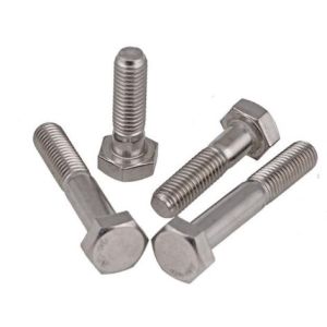 Quality DIN931 Hexagon Head M5 M6 Stainless Steel SS304 SS316 Half Thread Hex Bolt for sale