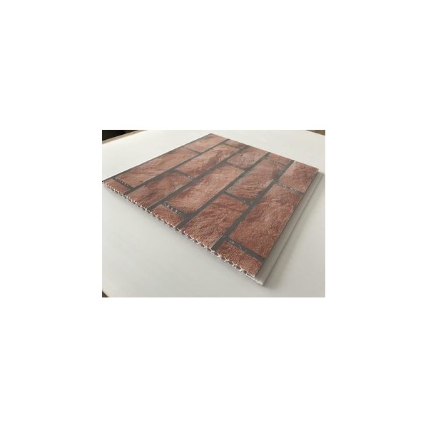Quality Brick Decorative Plastic Wall Panels Hot Stamping X Hollow Core Structure for sale