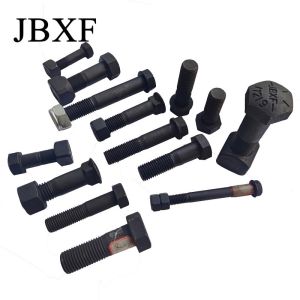 Quality 10.9-12.9 High Hardness Track Bolt And Nut For Track Shoe 40Cr Material for sale