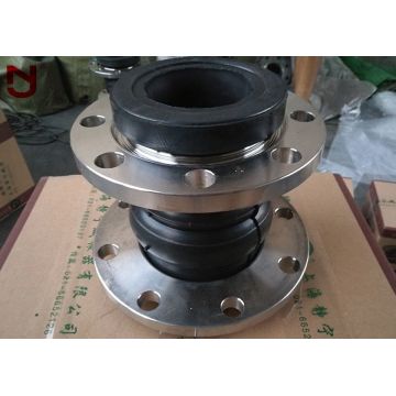 Quality Galvanized Double Sphere Rubber Expansion Joint With Reinforcing Layer for sale