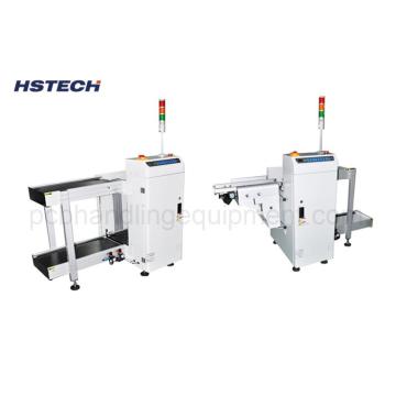 Quality Belt Transporting PCB Width Adjustment 3 Color Display SMT Magazine Loader for sale