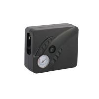 Quality Black DC12V Auto Tire Air Compressor With Cigarette Plug for sale