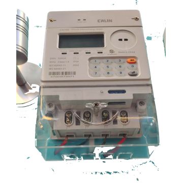 Quality Calinmeter Prepaid Smart Micro Grid System Multi Tariff Kwh Meter Single Phase for sale