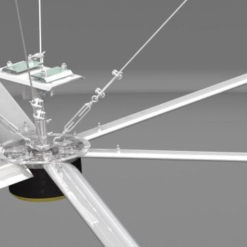 Quality Overhead Extra Large Commercial Ceiling Fans For Low Ceilings for sale