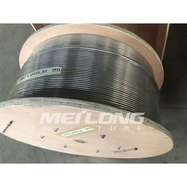 Quality 316L Coiled Stainless Steel Coiled Tubing 10000Psi for sale