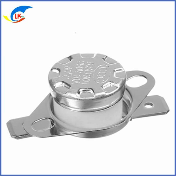 Quality KSD301 250V 10A/16A/20A Bimetallic Temperature Switch Normally Closed / Open 80 for sale