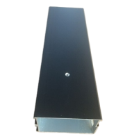 Quality Black Anodize Aluminum Alloy Extrusion Tube Stamping Parts for sale