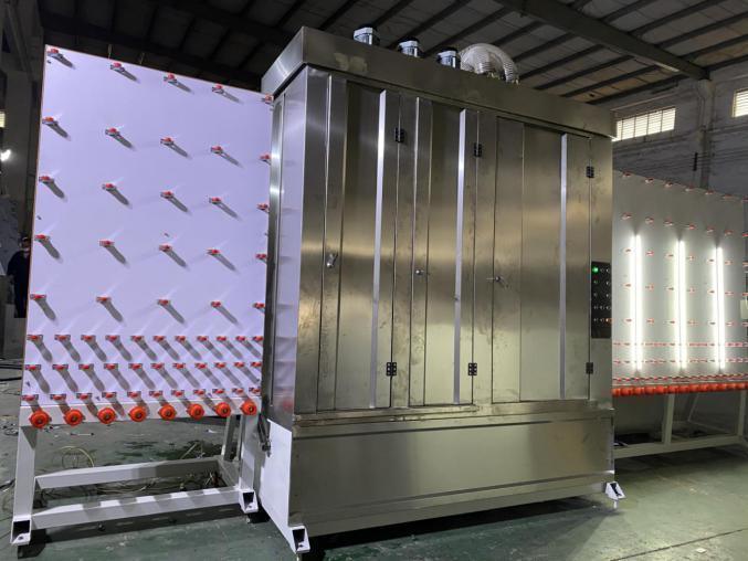 Convenient in Use Glass Sheet Cleaning Machine Vertical Glass Washing Machine Insulating Glass Cleaning and Drying Machine