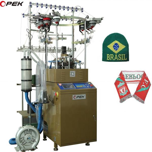 Quality Advanced Touch Screen Servo Motor Hat Machines for Yellow Woolen Handmade Hat for sale
