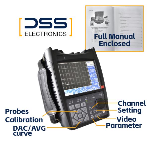 Quality Portable Ultrasonic Flaw Detector Weld Testing HY-30 NDT equipment for sale