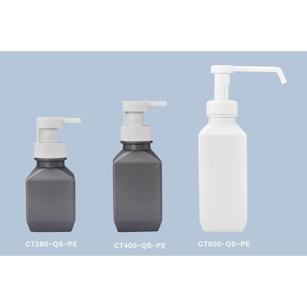 Quality Plastic Lotion Pump With Unique External Spring Design 0.8-1.5CC Output Secure Overcap / Clip Lockway for sale