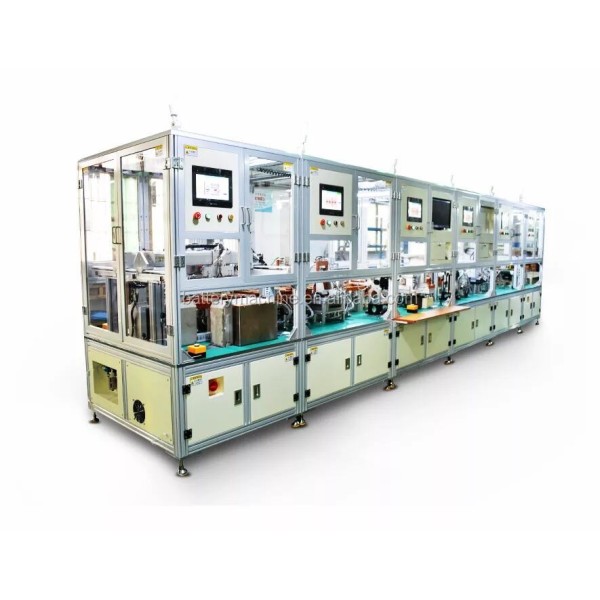 Quality Fully Automatic Pouch Cell Assembly Equipment with Customized Capacity and PLC for sale