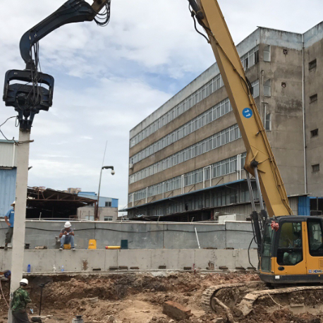 Quality High-Speed Construction Pile Driver – Wide Geology Adaptability for Versatile Works for sale