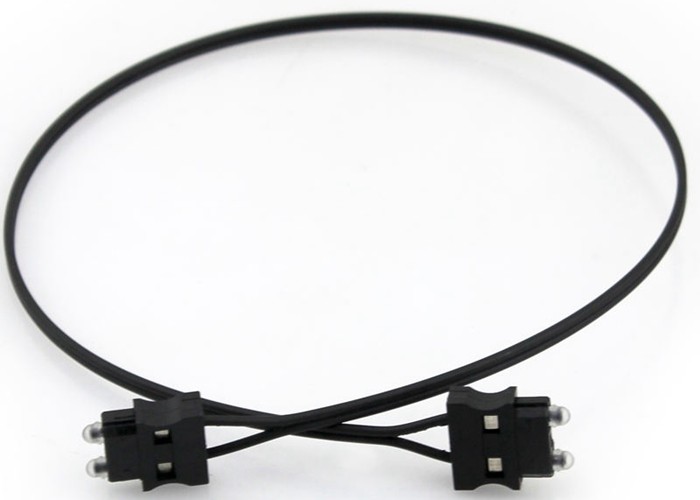 Quality 2.2mm*2 External Dual Core Plastic Optical Fiber Cable For Servo Cabinets for sale