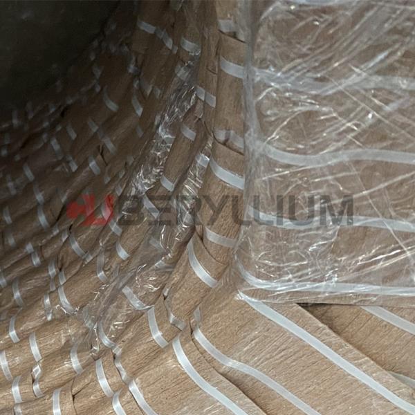 Quality Alloy 25 Beryllium Bronze Coil TD02 Copper 0.254MMx8.2MM for sale