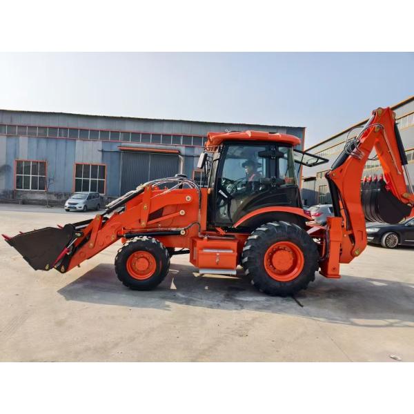 Quality Yuchai YC4A105Z-T20 Used Backhoe Loader 75KW 100HP Second Hand Backhoe Loader for sale