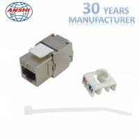 Quality Cat5e CAT6 CAT6A CAT7 RJ45 Toolless Shielded STP Keystone Jack for sale