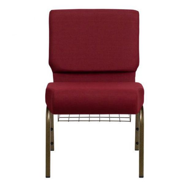 Quality Commercial Stackable Church Chairs Red Chairs For Church Sanctuary for sale