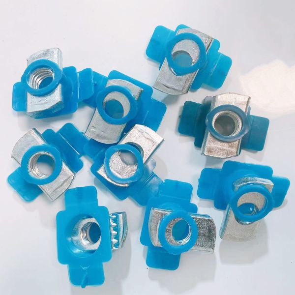 Quality 6MM M10 Steel Strut Channel Spring Nut Short Spring Channel Nut SS316 Unistrut for sale