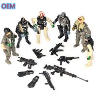 Quality OEM 3d Joy Action Figure Toy Custom Plastic Soldier Character Figure Military for sale